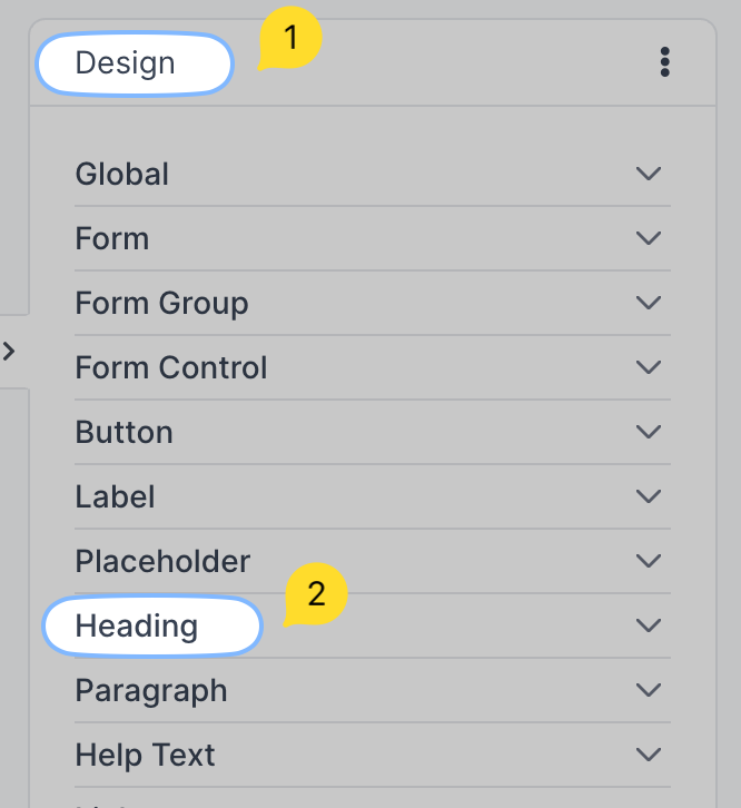 Adding Title or Heading on Forms | ShForm Form Builder