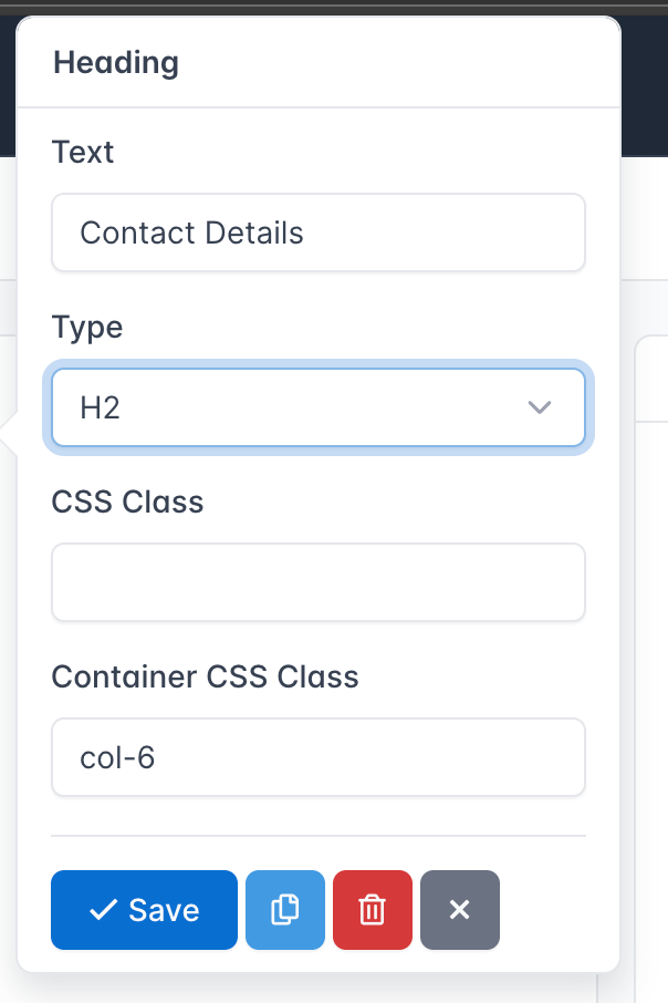 Adding Title or Heading on Forms | ShForm Form Builder